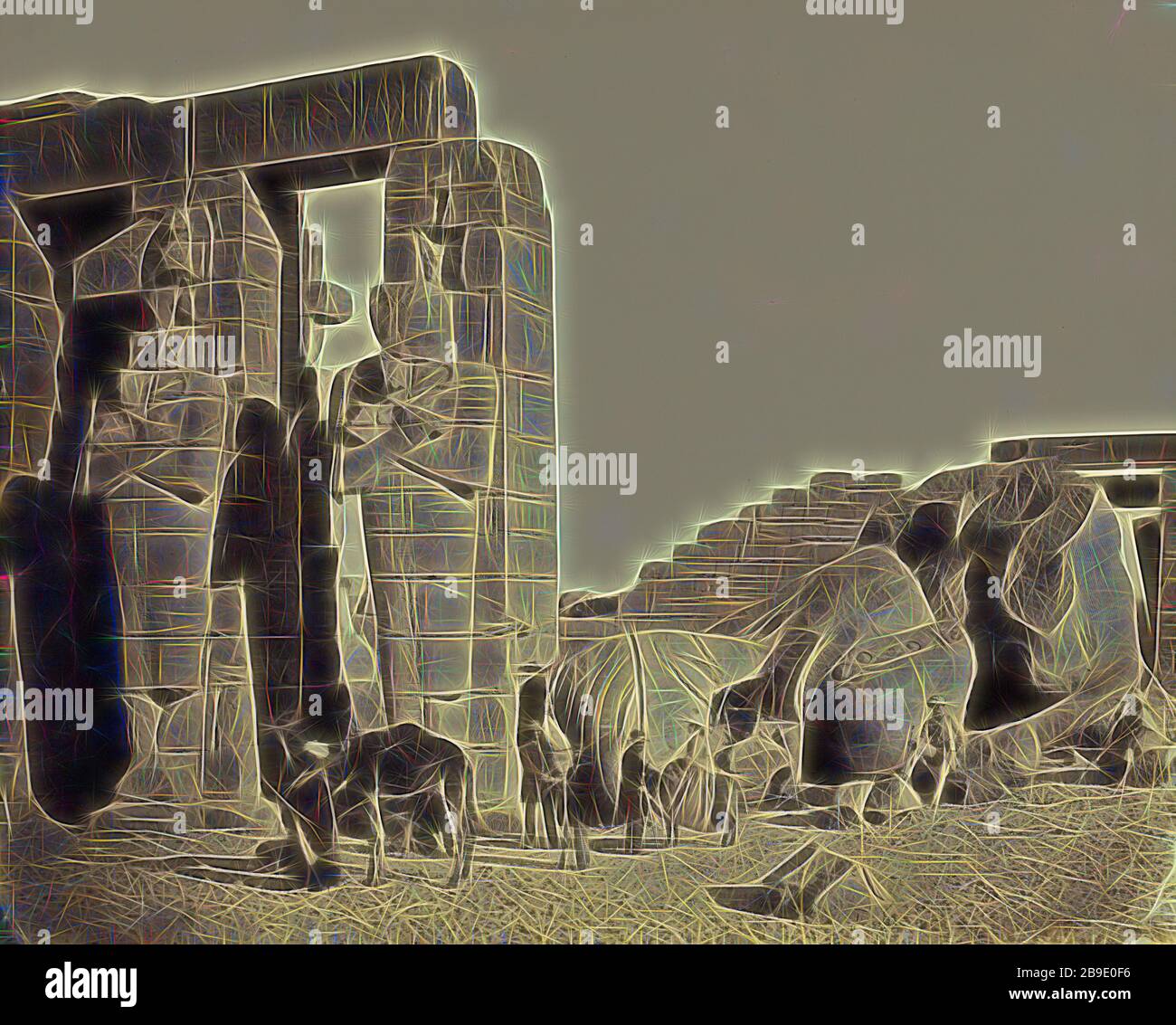 Fallen Colossus from the Ramesseum, Thebes, Francis Frith (English ...