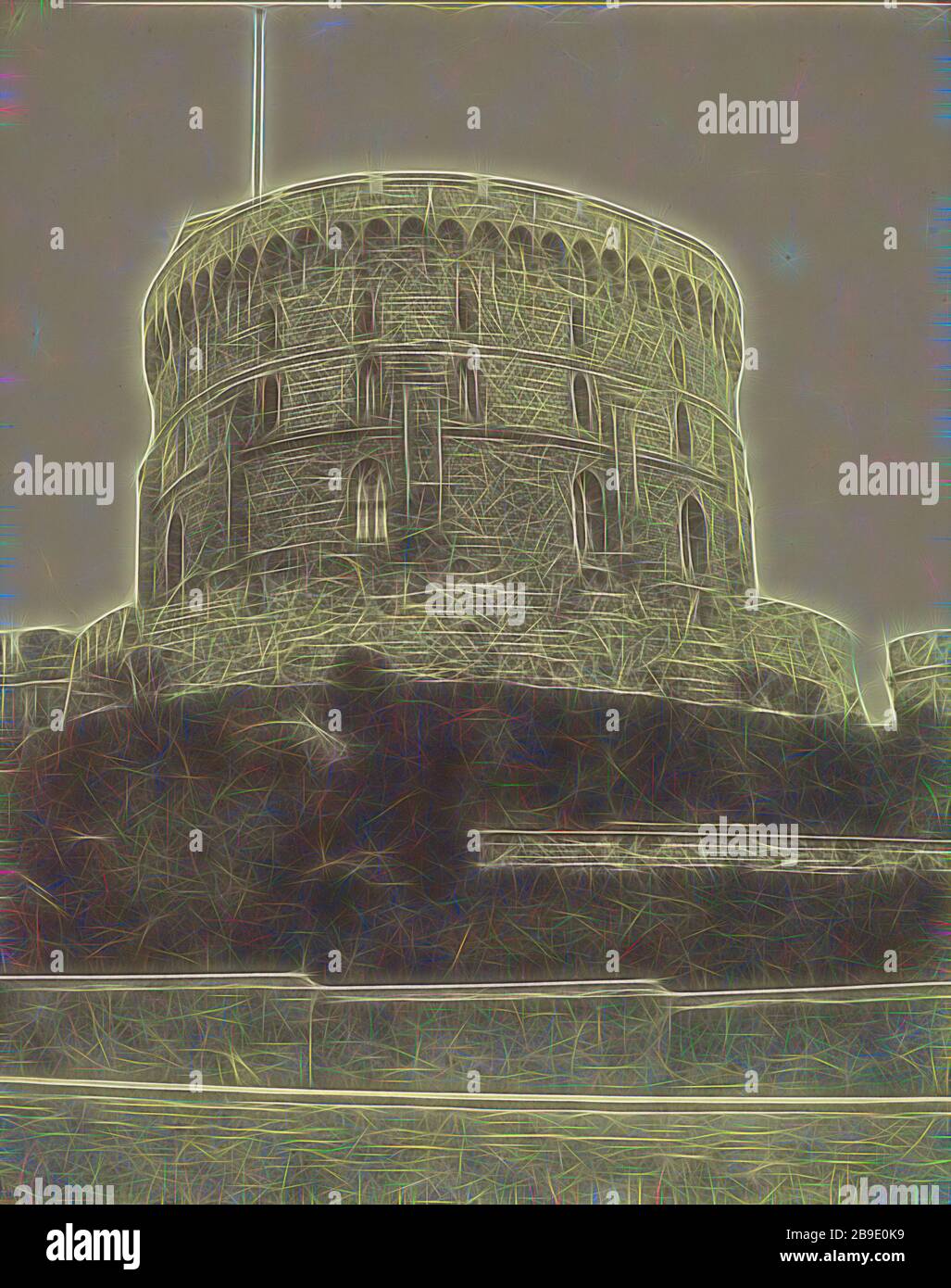 Round Tower, Windsor Castle, William Henry Fox Talbot (English, 1800 ...