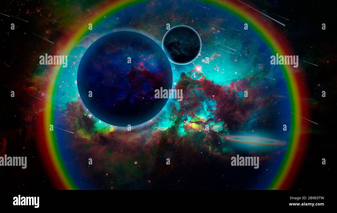 Universe expansion hi-res stock photography and images - Alamy