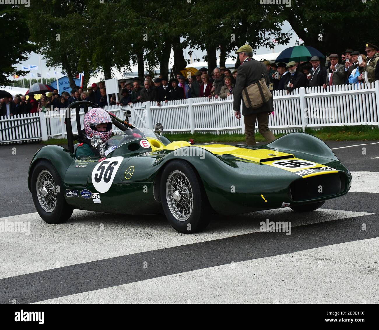 Nick Riley, Lister Maserati, Madgwick Cup, Goodwood Revival 2017 ...