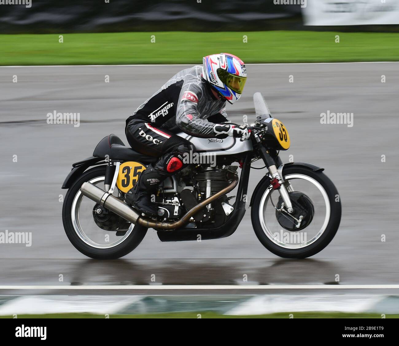 Keith Bush, Derek Crutchlow, Norton Manx 500, Barry Sheene Memorial ...