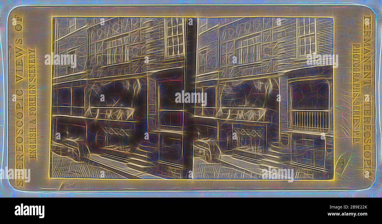 Chester, God's Providence House, British, 1880s, Collotype, Reimagined ...