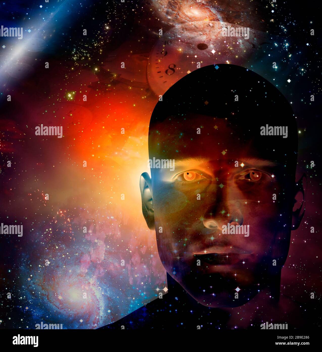 Stars in brain hi-res stock photography and images - Alamy