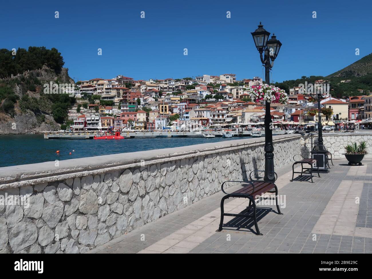 Greek traditional house parga town hi-res stock photography and images ...
