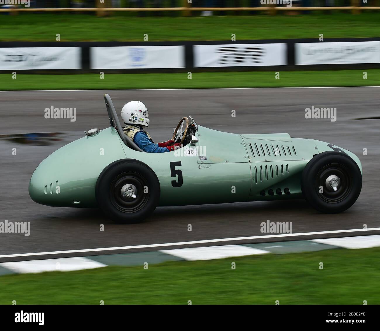 Gareth Burnett, Kieft-Climax GP, Richmond Trophy, Front engined Grand ...