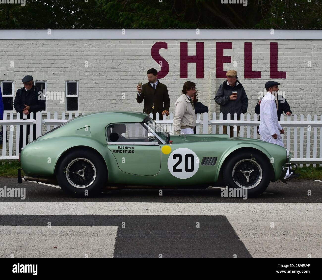 Richard Attwood, Bill Shepherd, AC Cobra, RAC TT Celebration, Closed ...