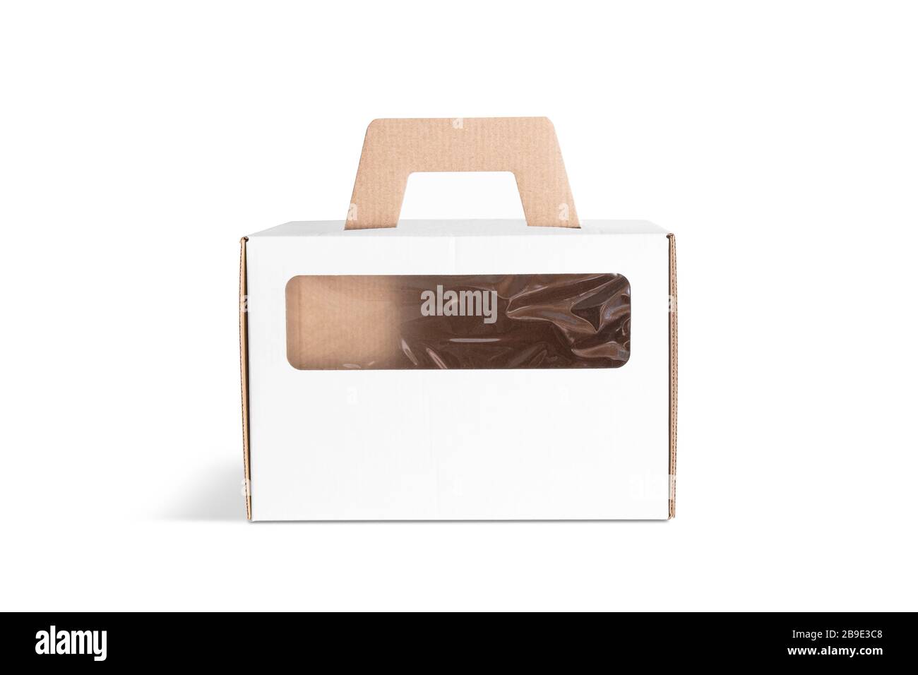 Mock up cardboard gift hi-res stock photography and images - Alamy