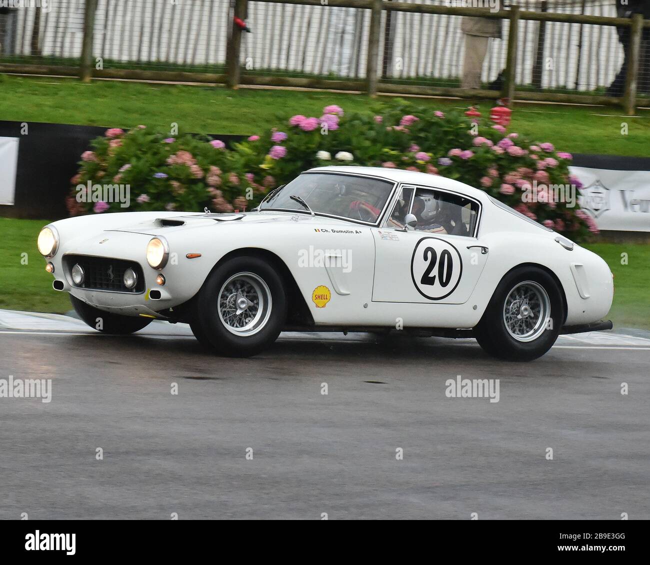 Christophe van-Riet, Alain de Cadenet, Ferrari 250 GT SWB, Kinrara ...