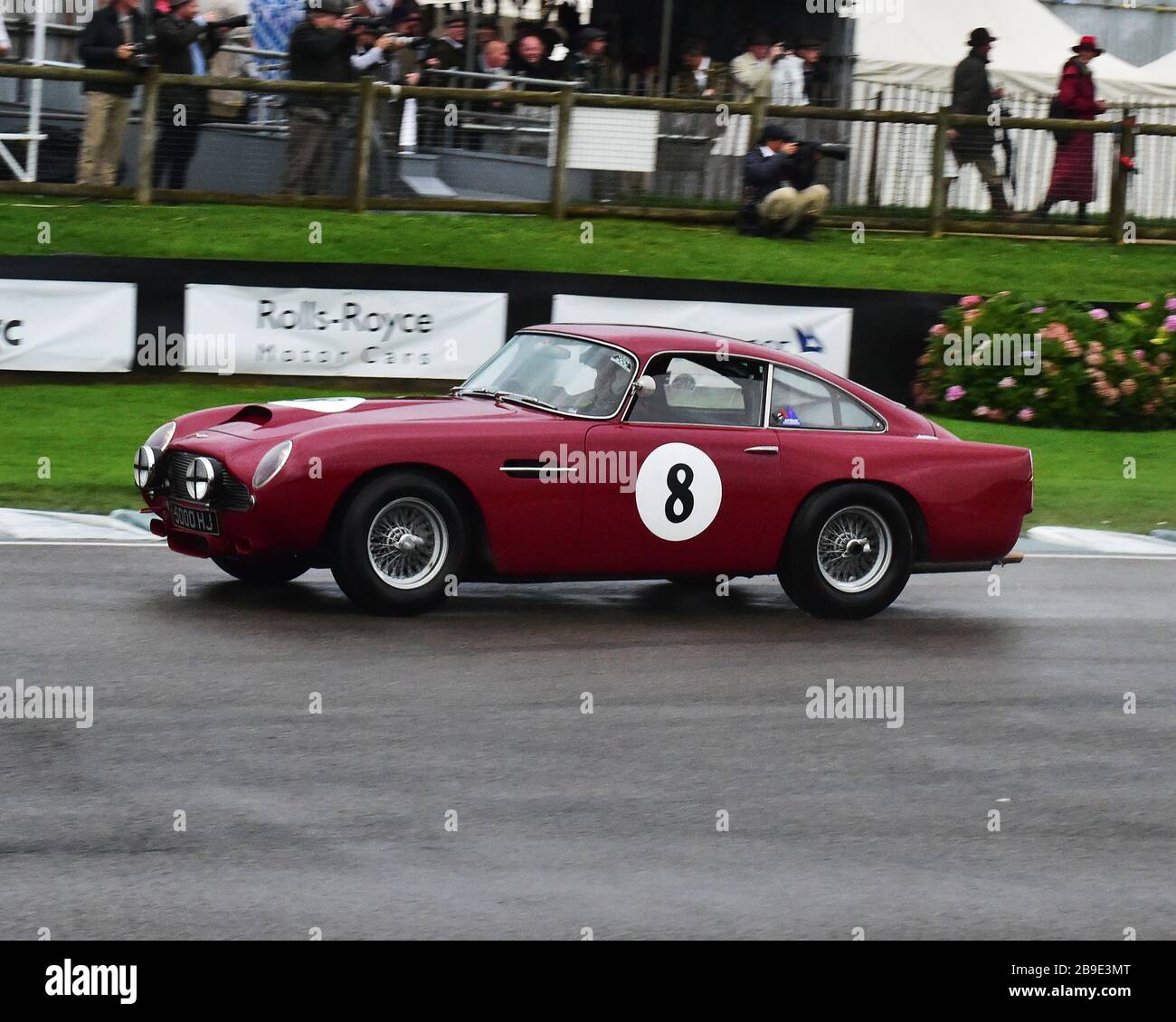 Gillian Goldsmith, Chris Woodgate, Aston Martin DB4GT, Kinrara Trophy ...