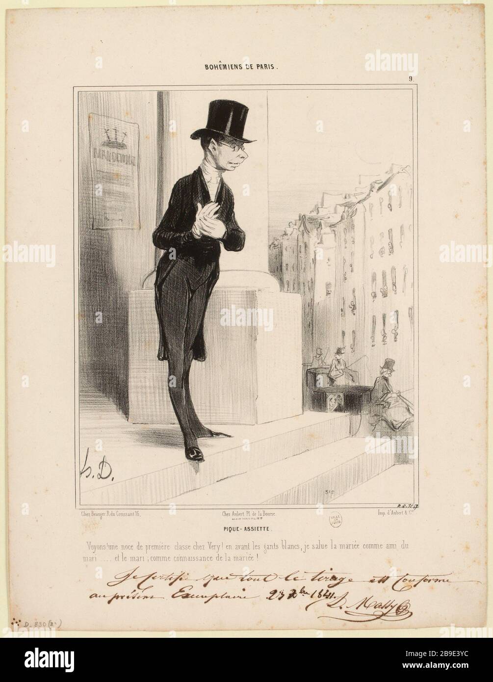 Scroungers. / 9. (registered title) | Bohemians in Paris (as the whole ...