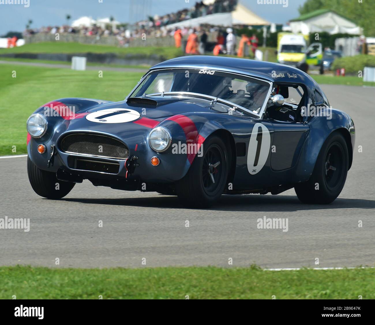 David Hart, Oliver Hart, AC Cobra, RAC TT Celebration, Closed cockpit ...