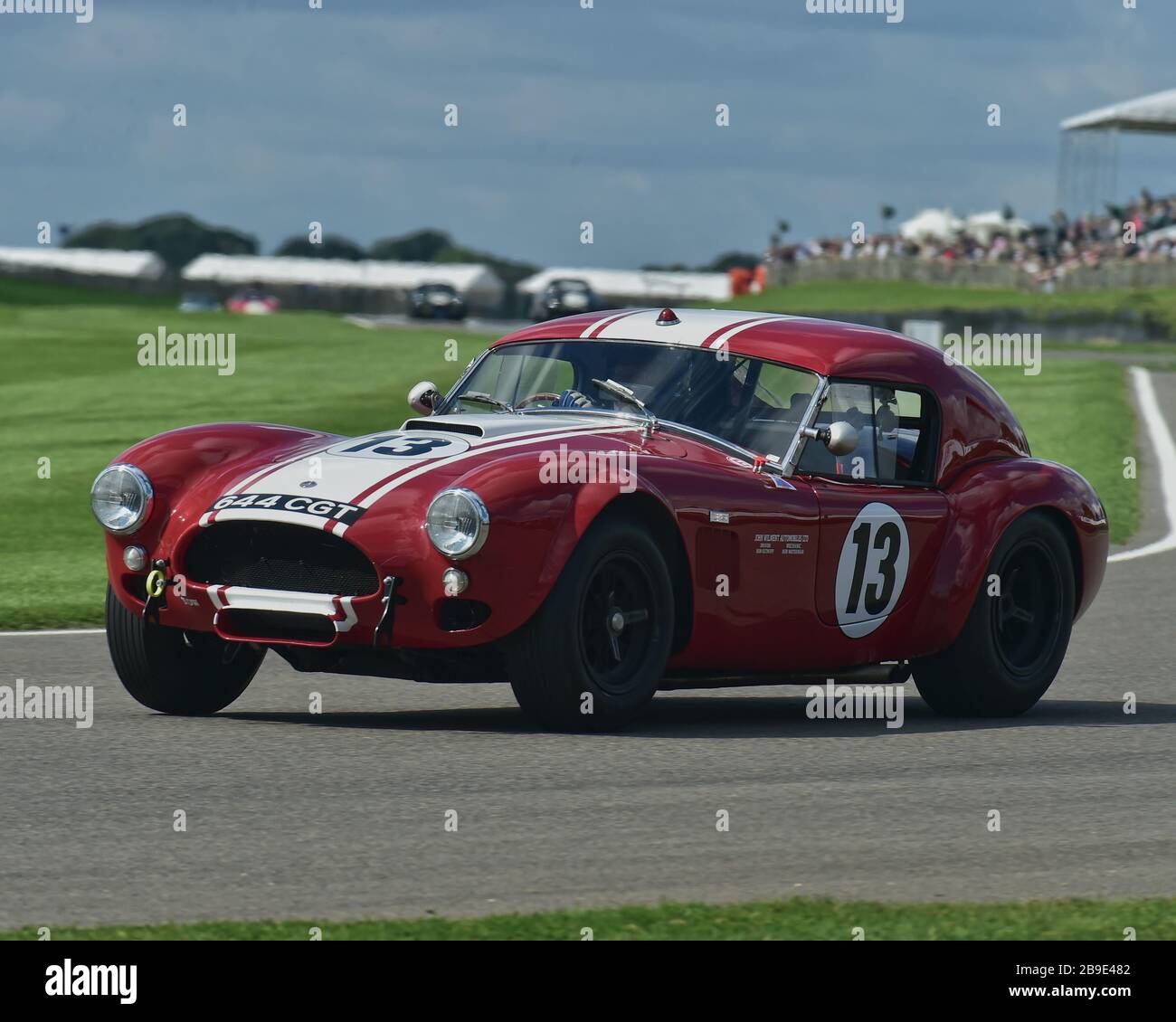 Shaun Lynn, Andrew Haddon, AC Cobra Le Mans Coupe, RAC TT Celebration ...