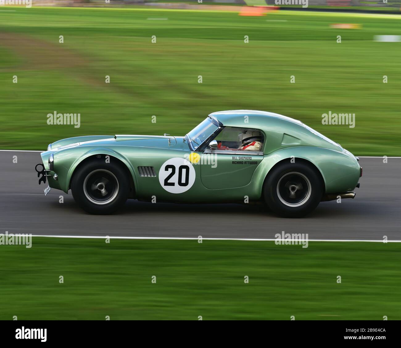 Richard Attwood, Bill Shepherd, AC Cobra, RAC TT Celebration, Closed ...