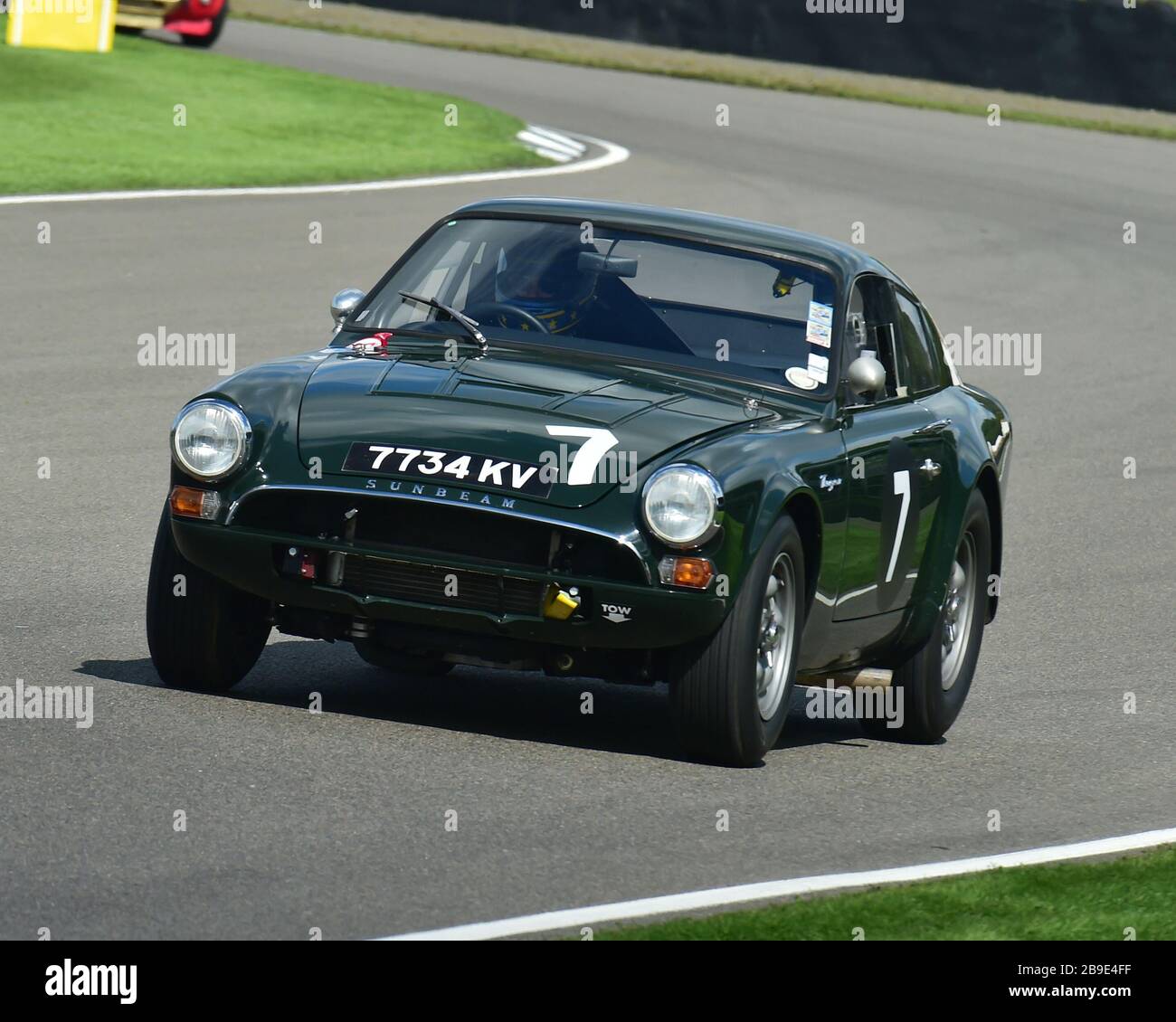 Nigel Greensall, Michael Squire, Sunbeam Lister Tiger Le Mans Coupe ...
