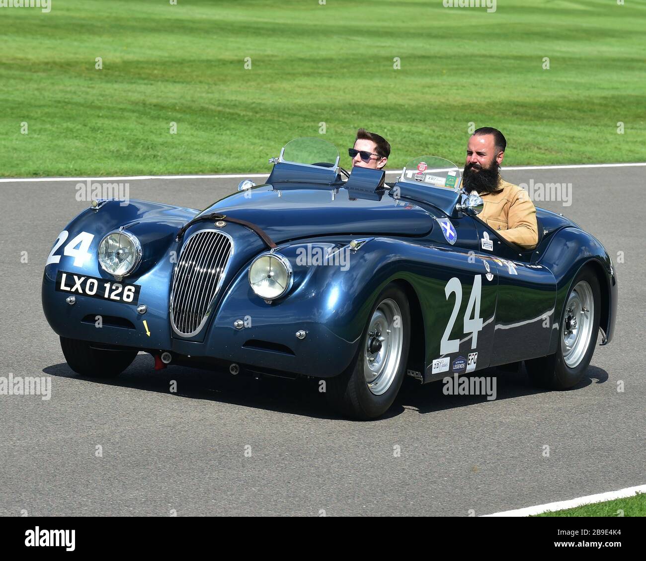 Jaguar XK 120, Ecurie Ecosse, Goodwood Revival 2017, September 2017 ...