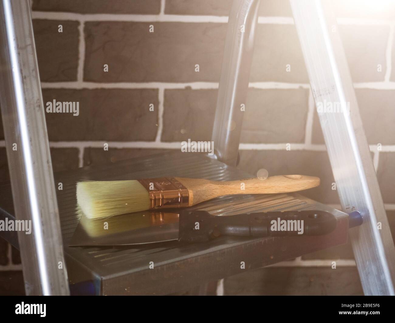 Work finishing hi-res stock photography and images - Alamy