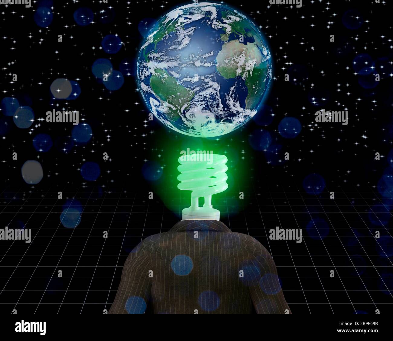 Global Green Idea Stock Photo - Alamy