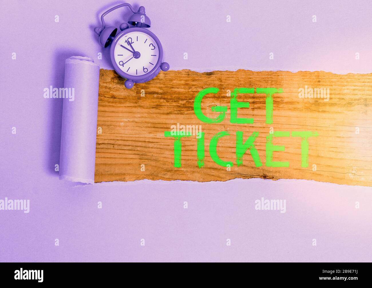 Word writing text Get Ticket. Business photo showcasing to have printed ...