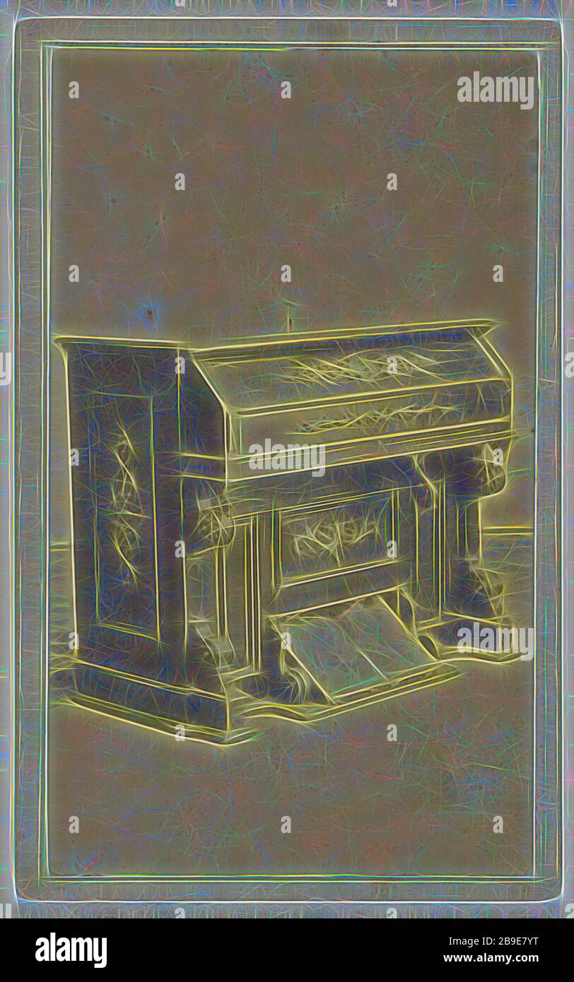 Cabinet organ, B.F. Powelson (American, 1823 - 1885, active Detroit ...