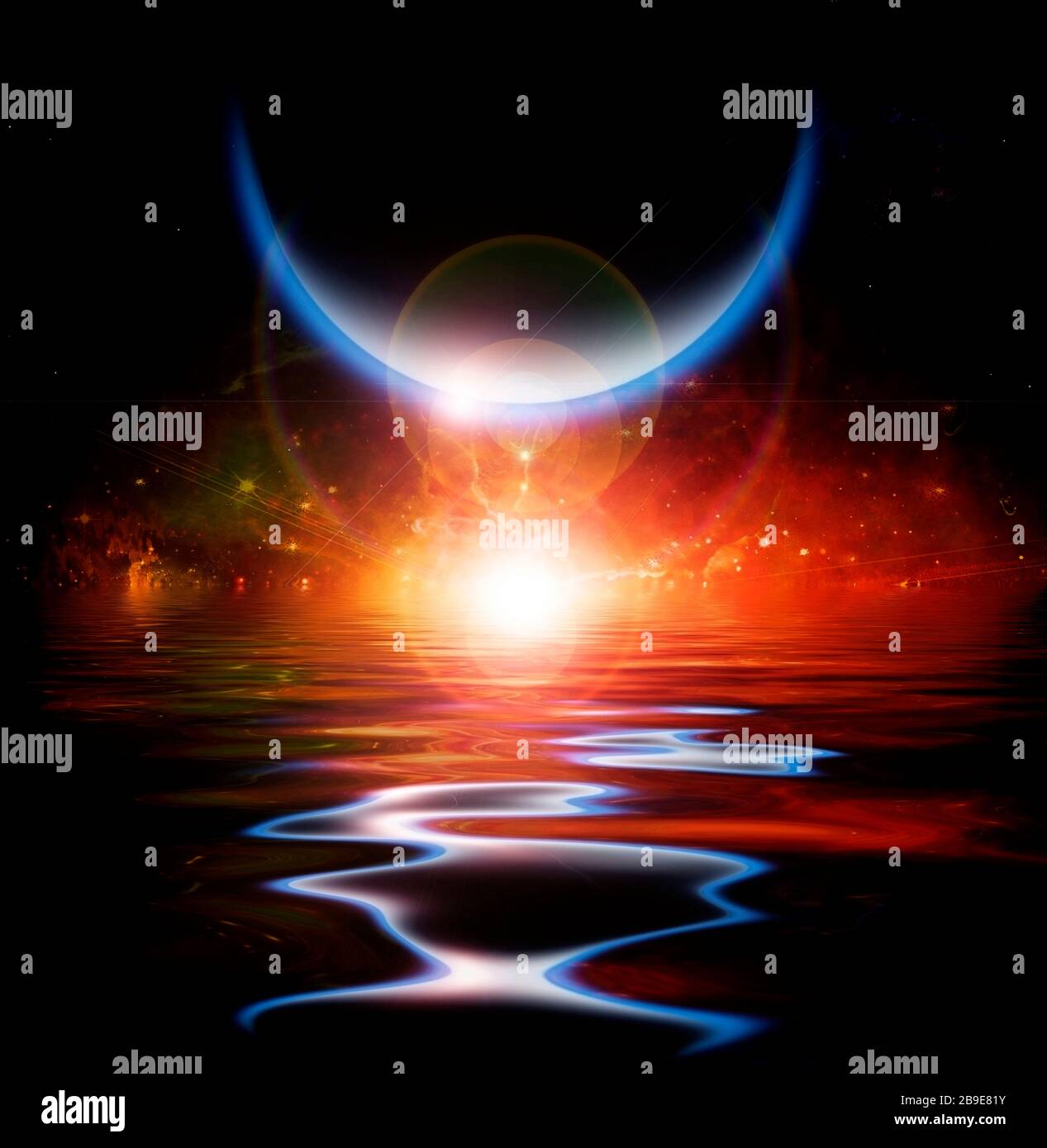 Sea of planets hi-res stock photography and images - Alamy