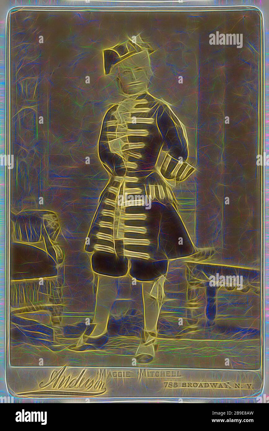 Maggie Mitchell, Anderson, about 1880, Albumen silver print Stock Photo - Alamy