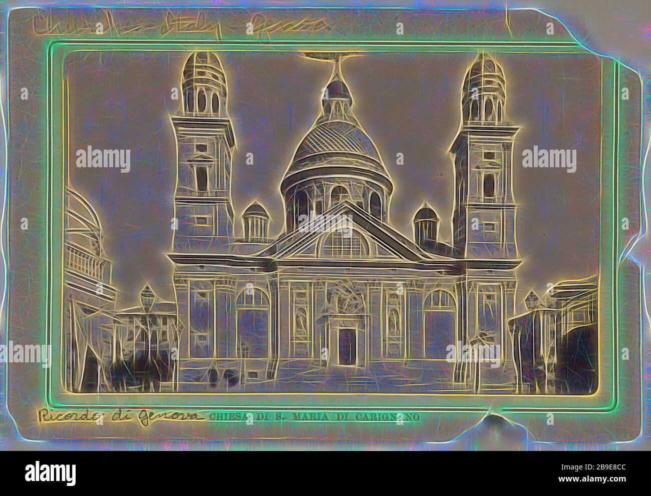 Chiesa di S. Maria Carignano, Italian, about 1890, Gelatin silver print ...