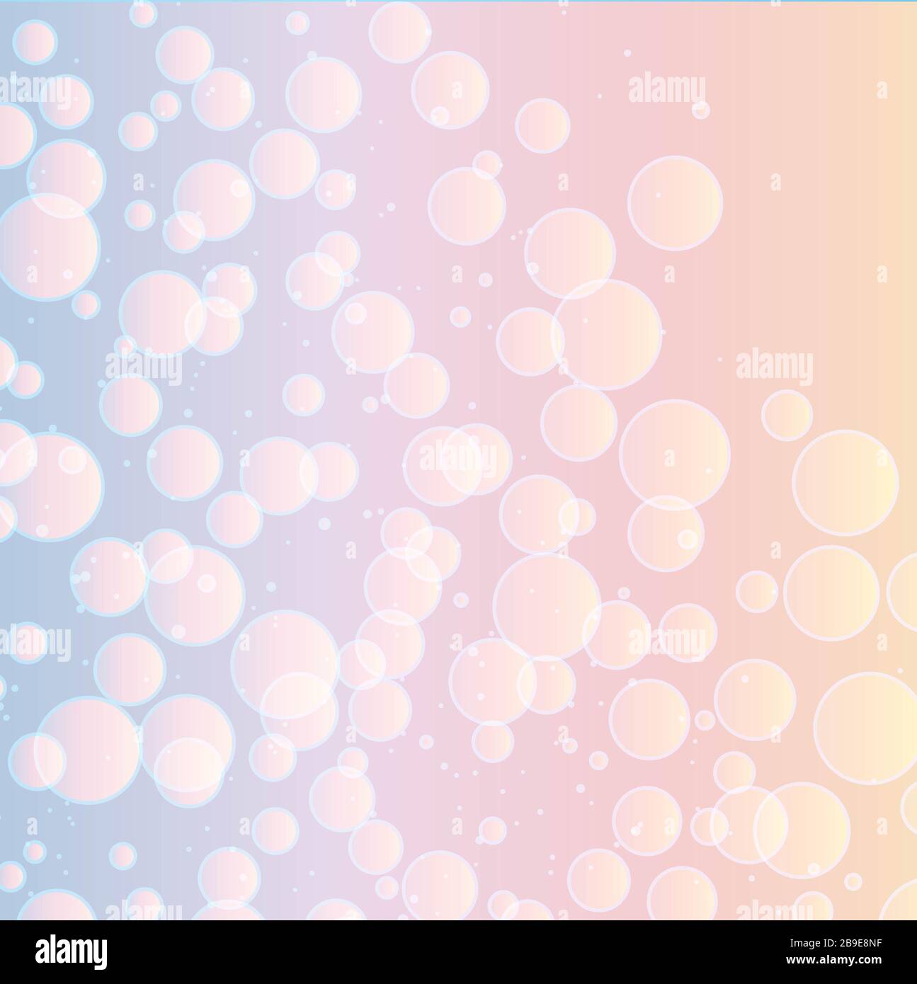 Abstract background with bubbles Stock Photo - Alamy
