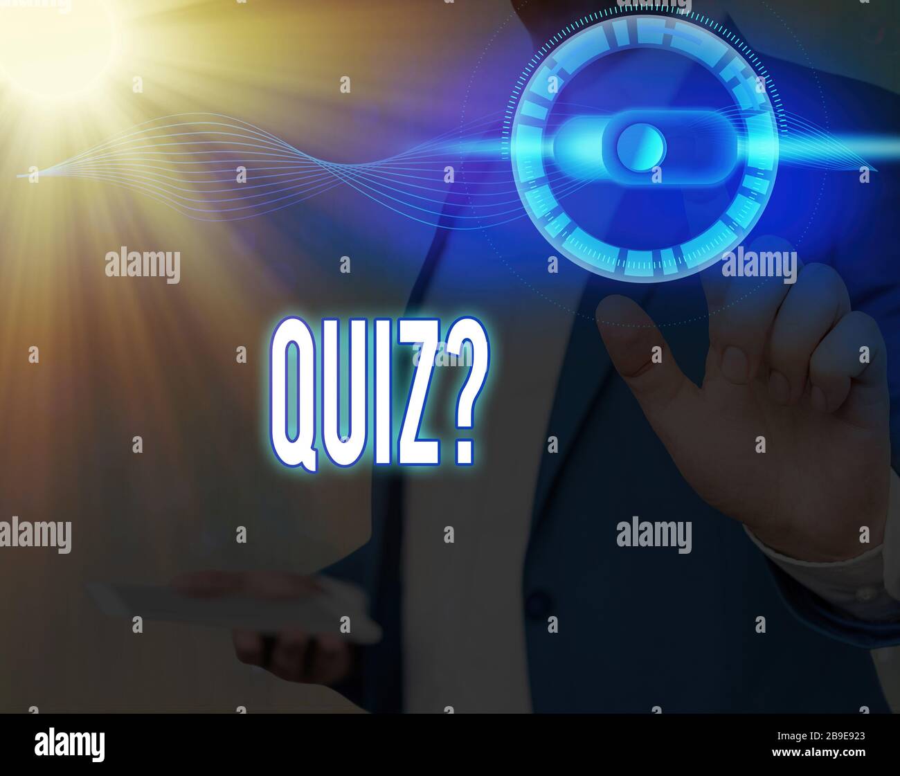 Handwriting text writing Quiz Question. Conceptual photo test of ...