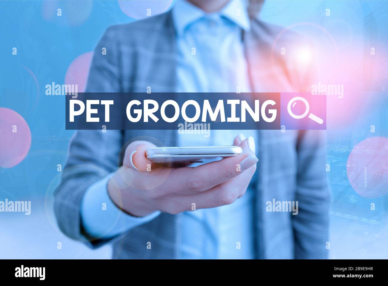 Conceptual hand writing showing Pet Grooming. Concept meaning hygienic ...