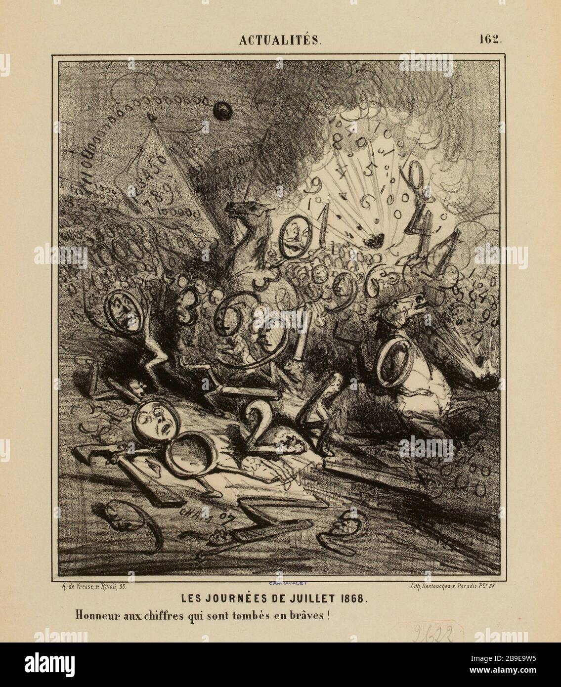 The days of July 1868 (as registered) | News (under all Stock Photo - Alamy