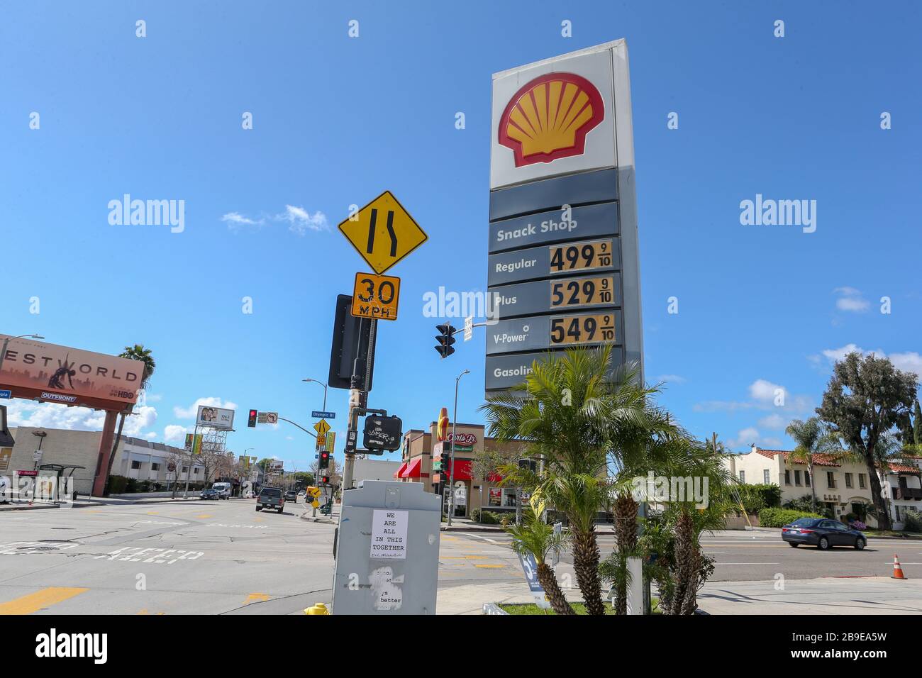 Costco gas station hi-res stock photography and images - Alamy