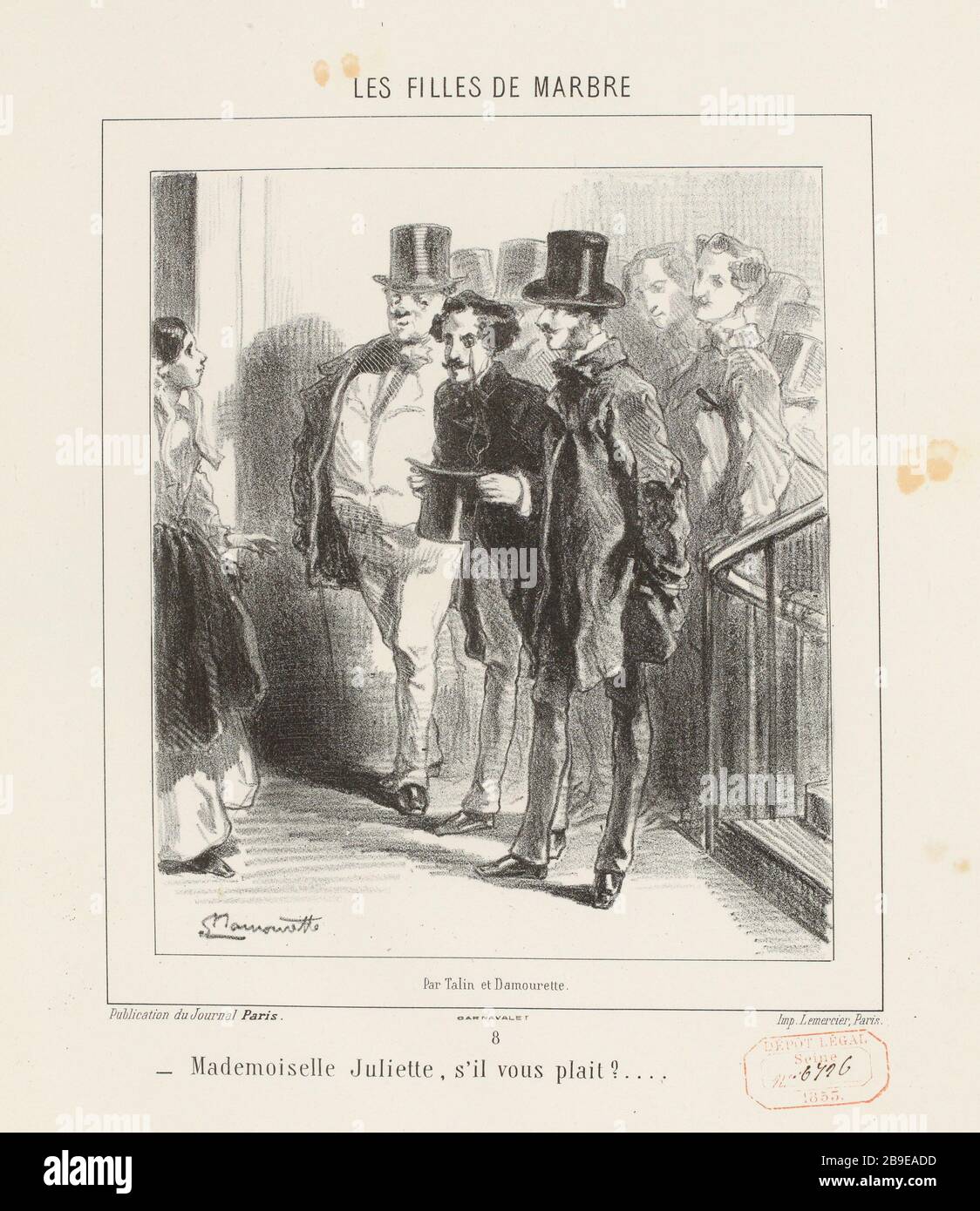 Miss Juliet, please? / 8. (registered title) |. The marble girls (under ...