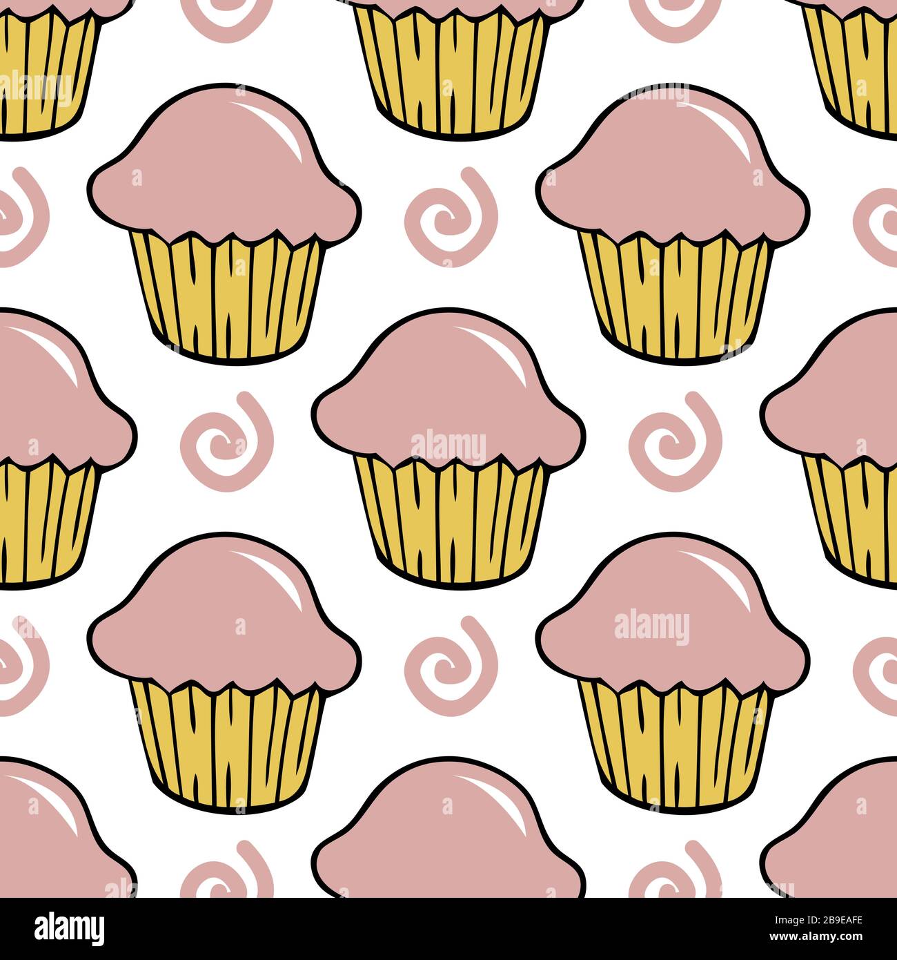 Pink strawberry pattern hi-res stock photography and images - Alamy