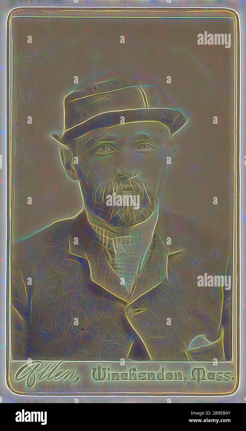 Joseph Chartres alias Marshall Moulton, Frank Carter, Allen, 1890 ...