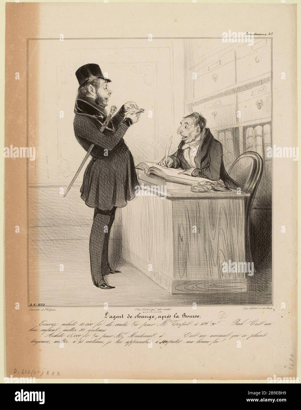 The stockbroker after the Exchange. / 47. (registered title ...