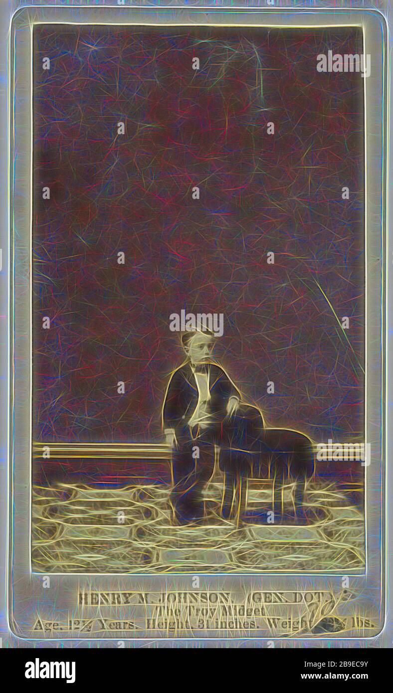 Henry M. Johnson. (Gen. Dot.) The Troy Midget. Age, 12 1,2 Years ...