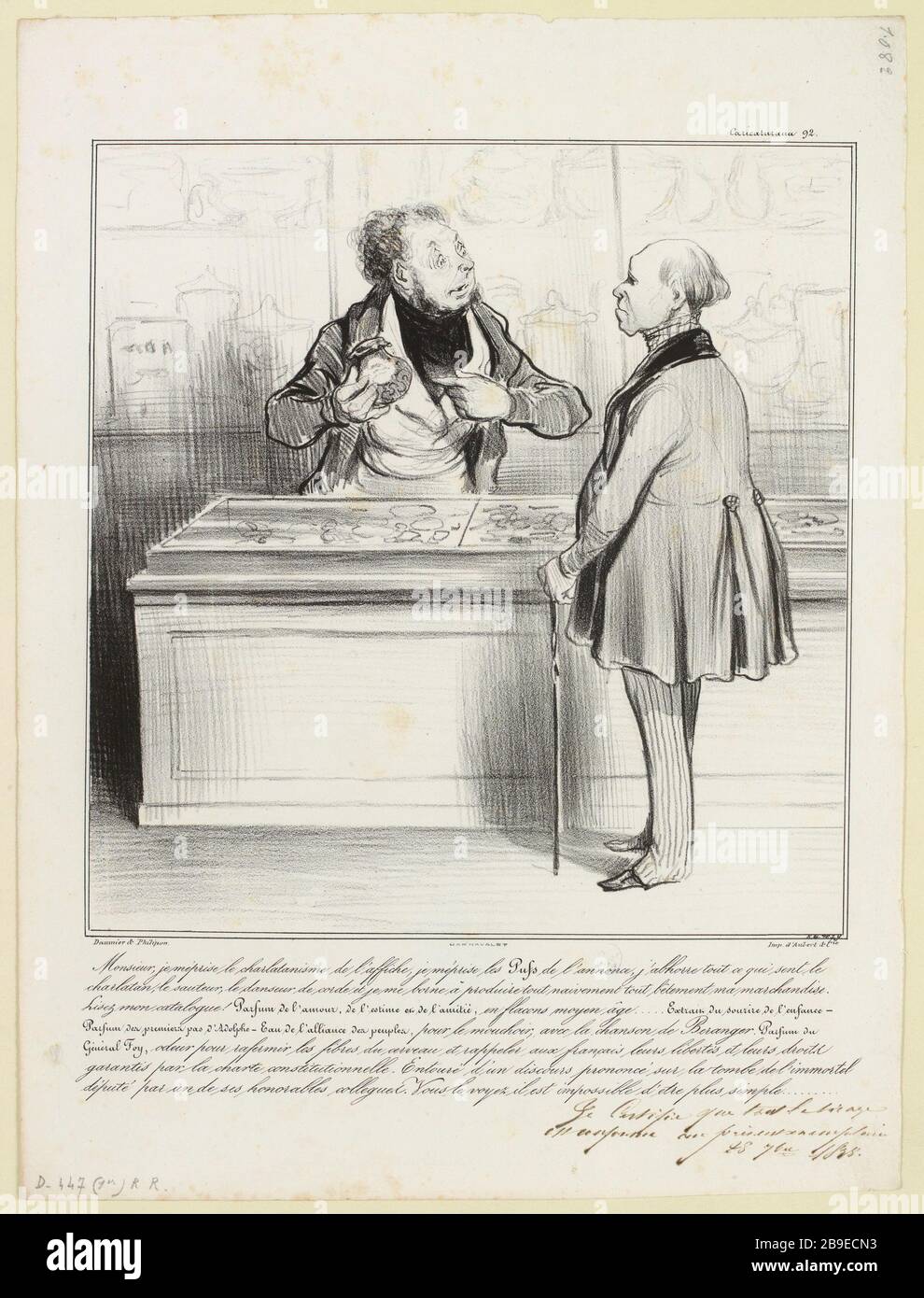 Sir, I despise the charlatanism of the poster [...] / 92. (registered ...