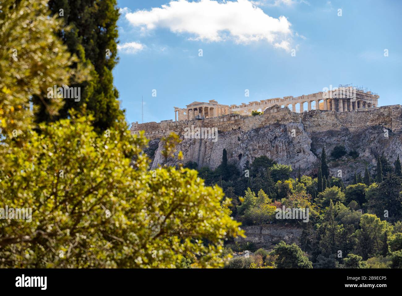 Side view of acropolis hi-res stock photography and images - Alamy