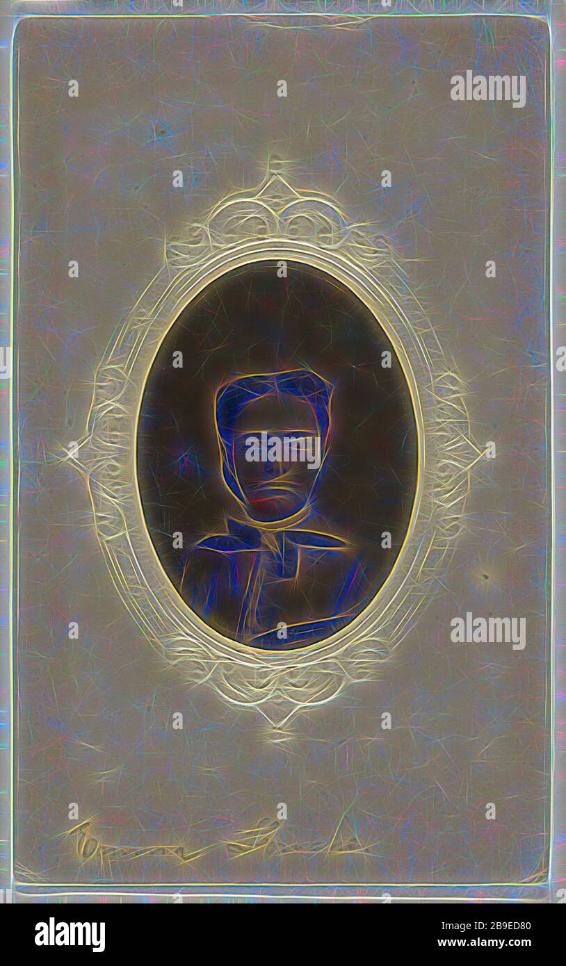 Emma Fouche, George W. Hewitt & Company, 1870-1875, Tintype Stock Photo ...