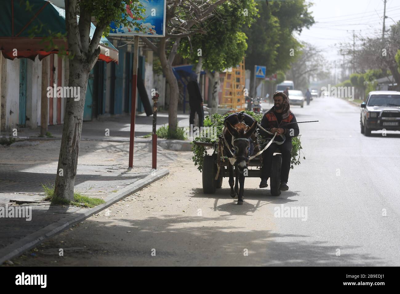 Deir Al Balah, The Gaza Strip, Palestine. 24th Mar, 2020. Deir al Balah ...
