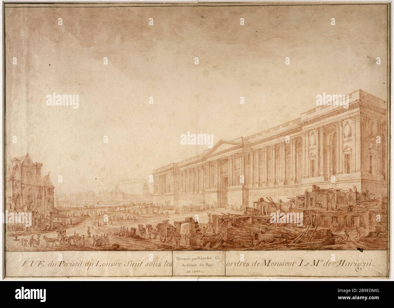 Peristyle du louvre hi-res stock photography and images - Alamy