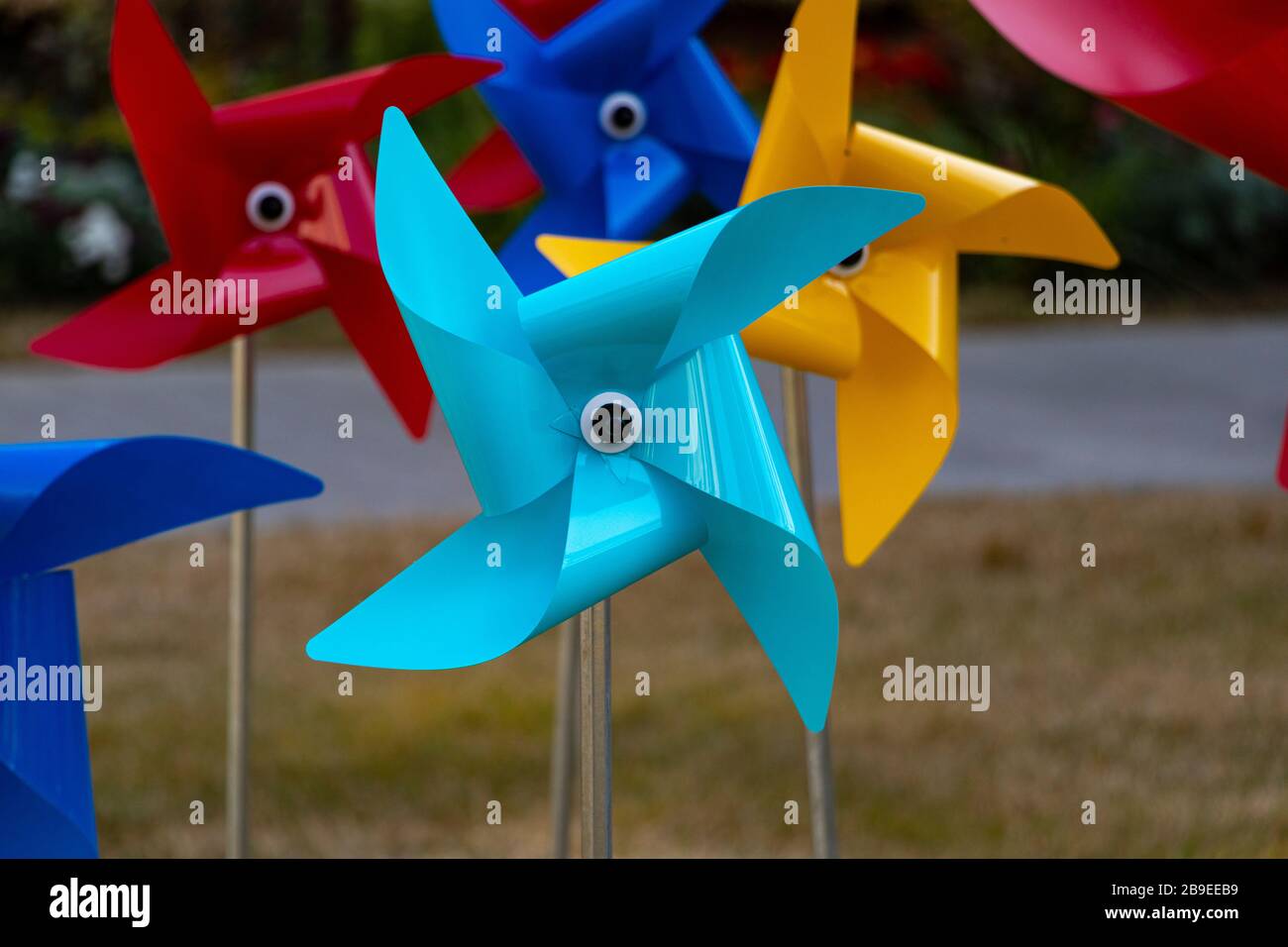 Spin Spinning Pinwheels High Resolution Stock Photography and Images ...