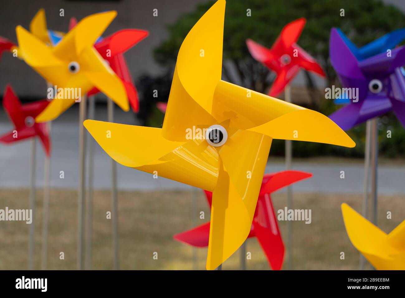 Spin spinning pinwheels hi-res stock photography and images - Alamy