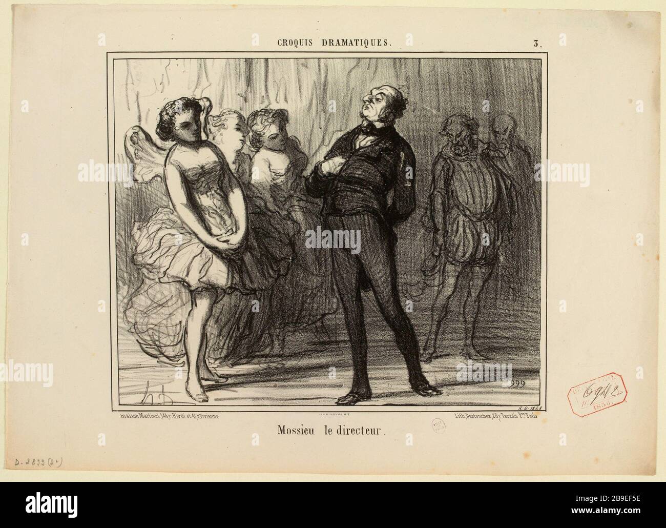 . Mossieu director (as listed) | Dramatic Sketch (1856-1857) (as a ...