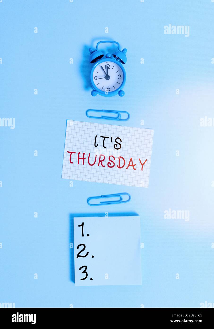Text sign showing Its Thursday. Business photo text day of the week ...