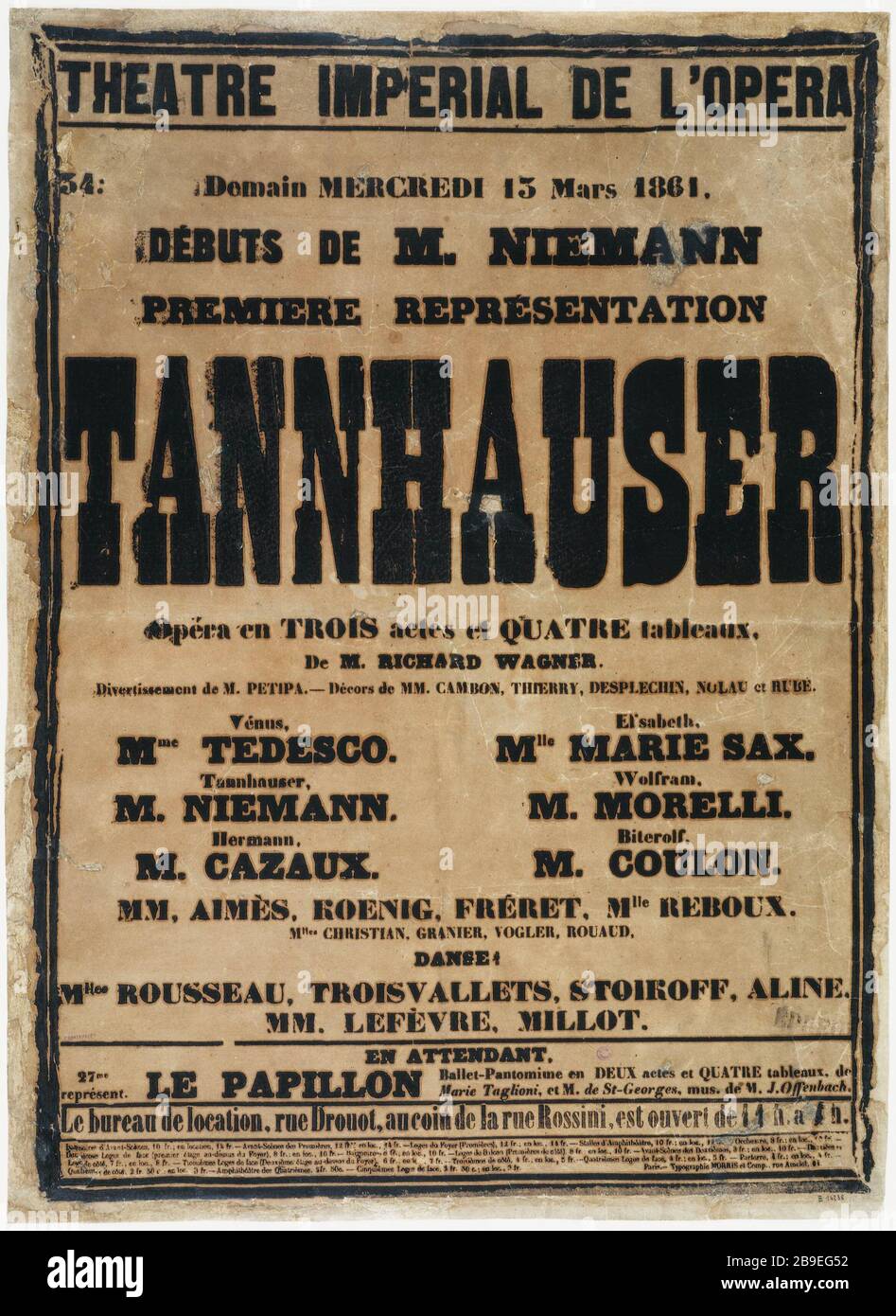 Tannhauser opera wagner hi-res stock photography and images - Alamy