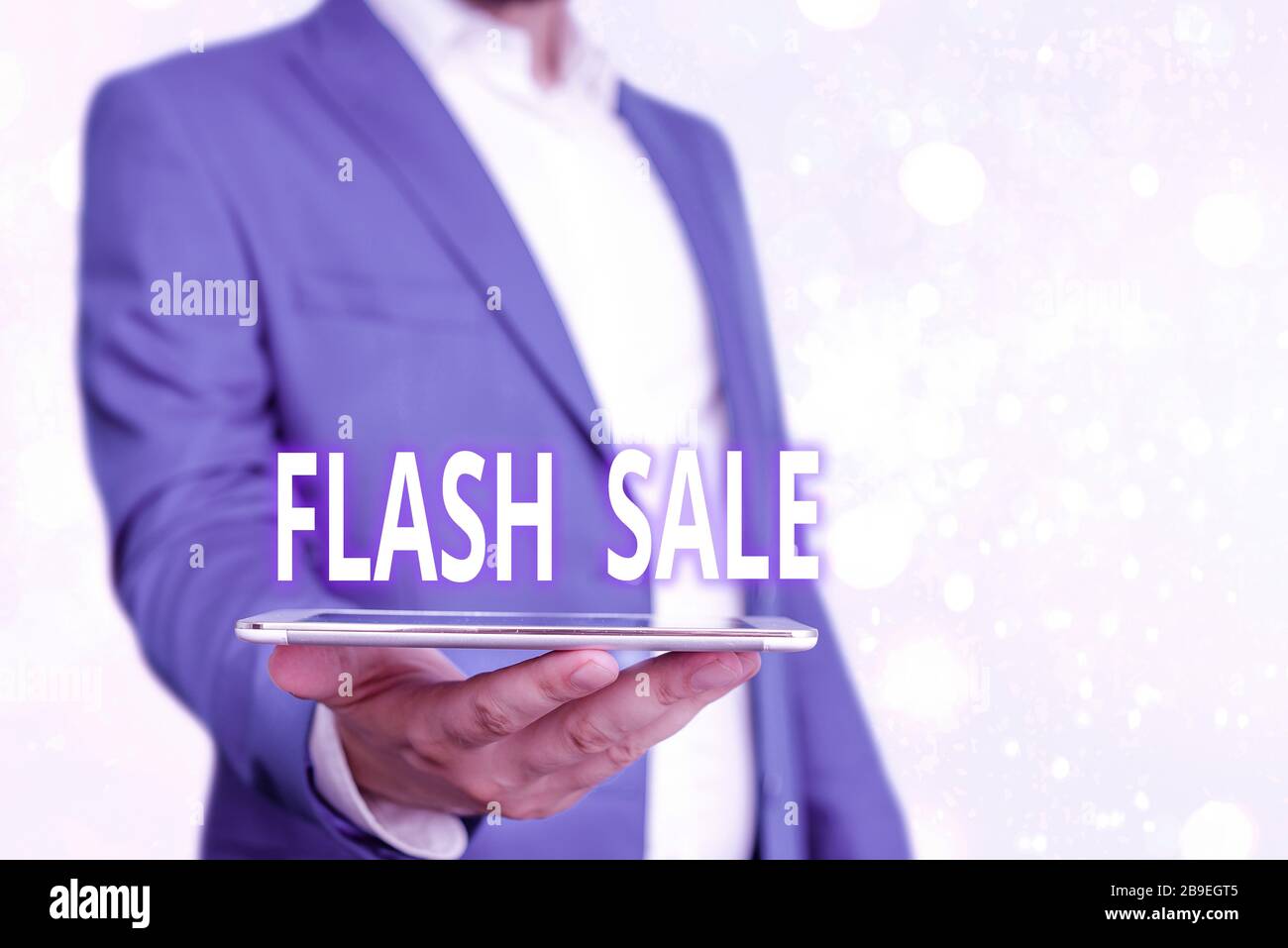 Text sign showing Flash Sale. Business photo showcasing a sale of goods ...