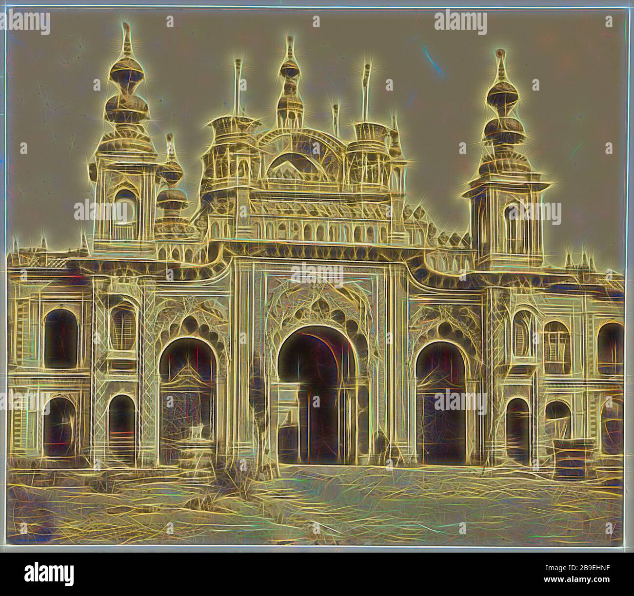 The Great Gate of the Kaiserbagh, Felice Beato (English, born Italy ...