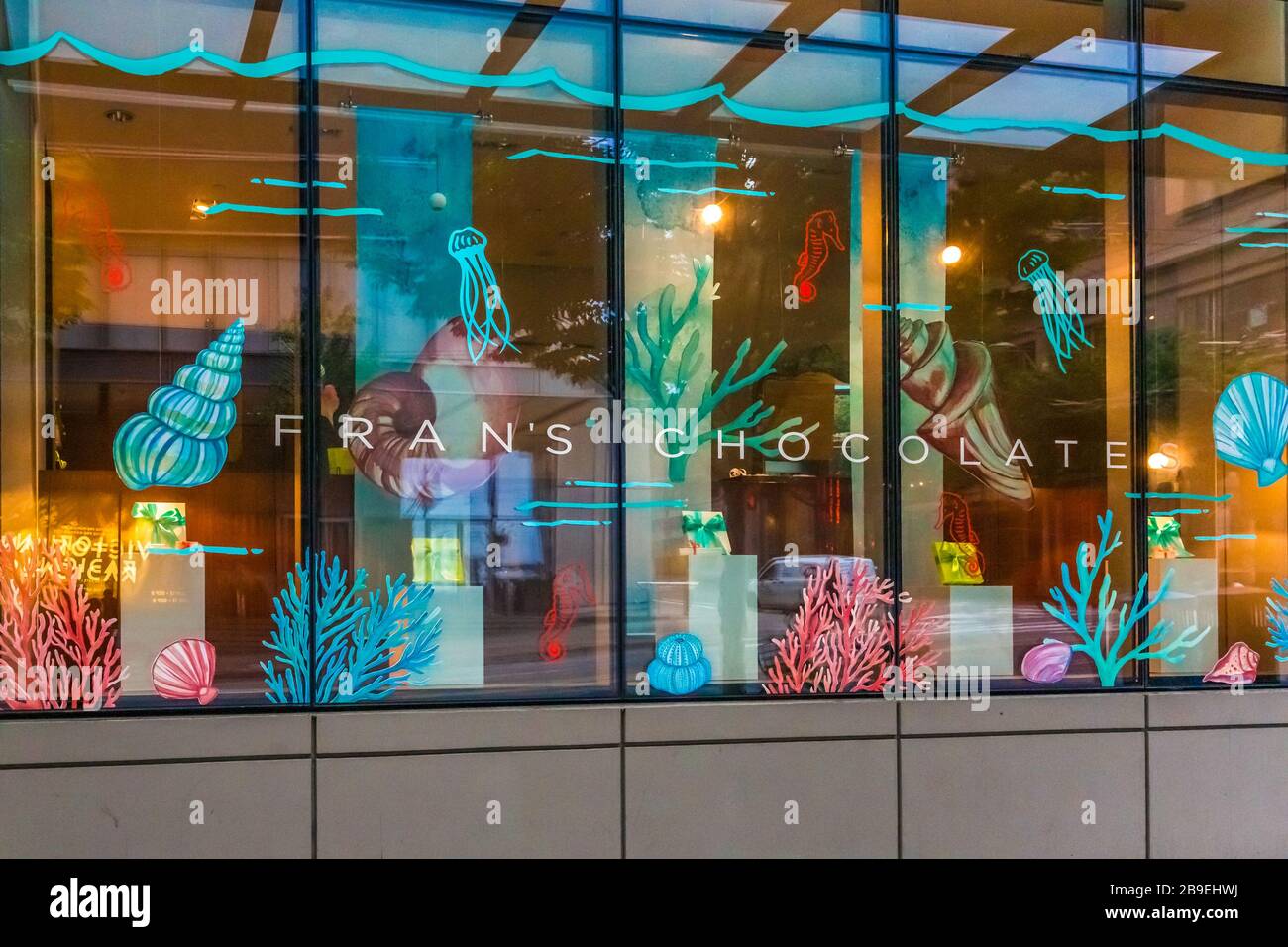 Fran's Chocolates in Seattle Stock Photo - Alamy