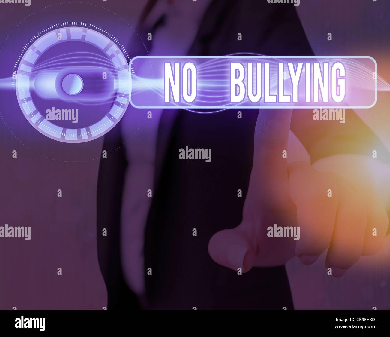 No bullying hand writing hi-res stock photography and images - Alamy